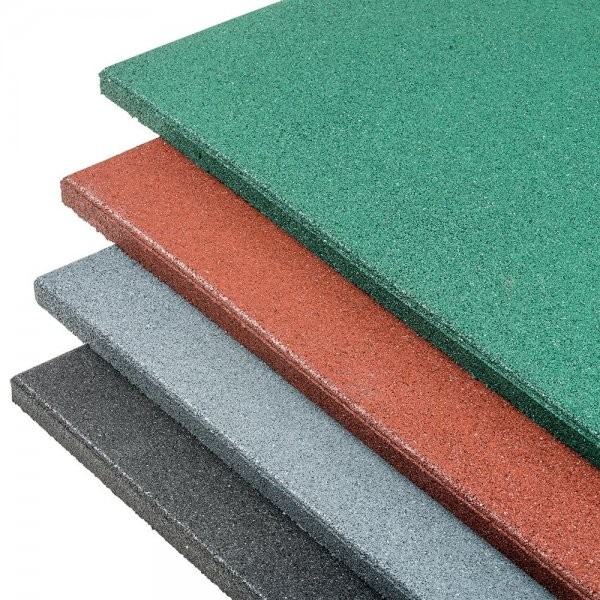 Rubber Tile (Grey) 1m x 1m x 2cm